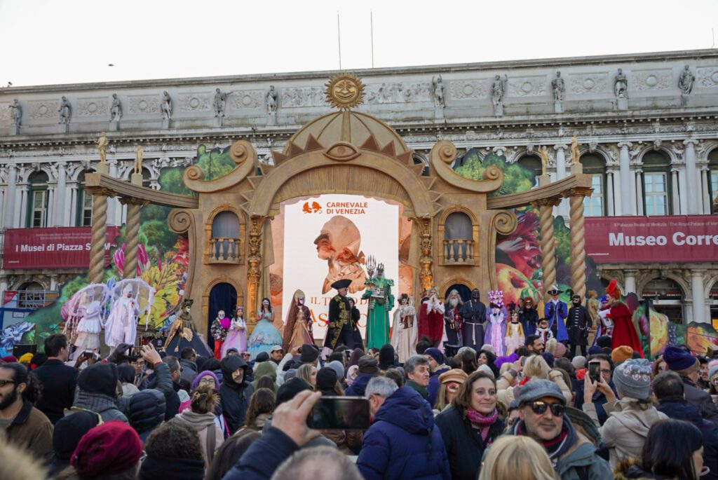 Palco di Piazza San Marco | Carnevale di Venezia 2026 - Official site